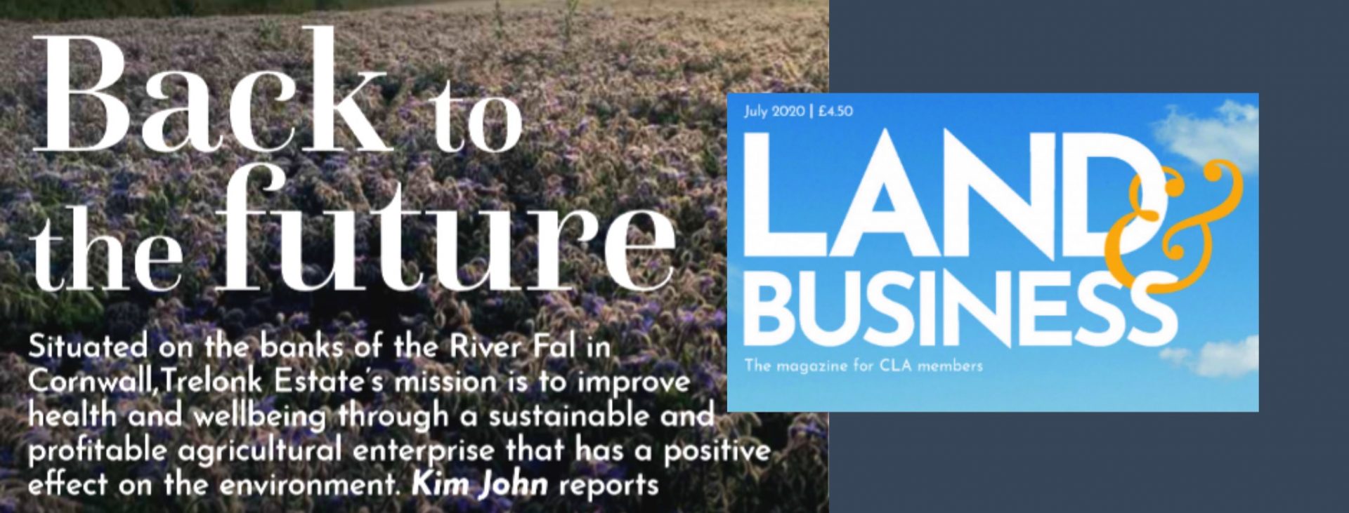 Trelonk Featured in Country Land Association Magazine - Parnall Group